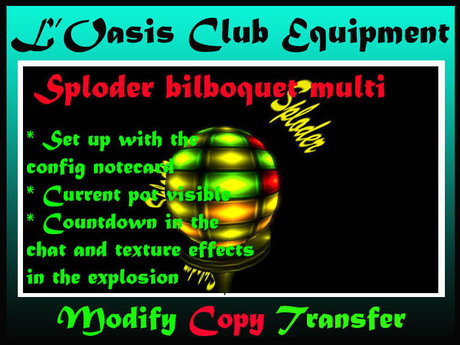 Second Life Marketplace - sploder bilboquet multi